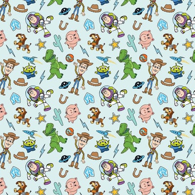 Disney Pixar Toy Story Icons Cotton Fabric | Michaels
