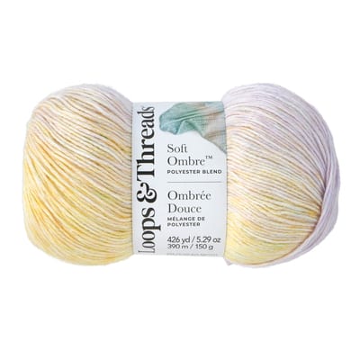 Soft Ombre™ Yarn by Loops & Threads® | Michaels
