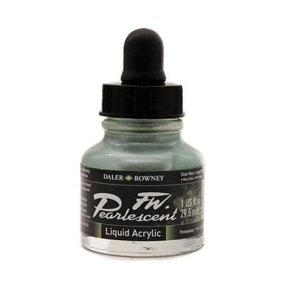 Daler-Rowney® 1oz. FW Pearlescent Liquid Acrylic Ink | Michaels