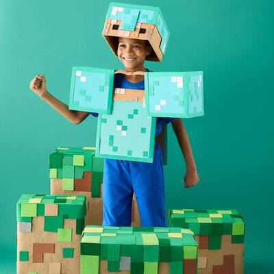 Pixel Block Builder Costume | Projects | Michaels