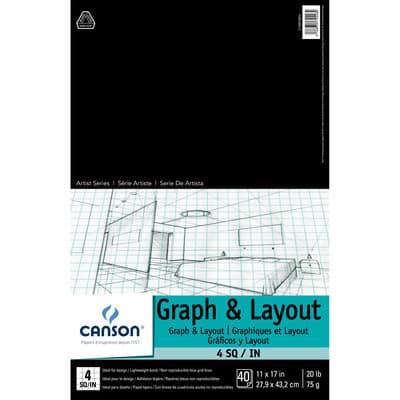 Canson® Artist Series Graph & Layout Paper Pad | Michaels