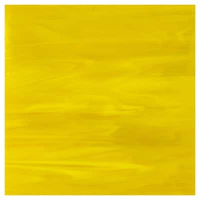 Oceanside Compatible™ 12" Yellow /White Wispy Fusible Stained Glass ...