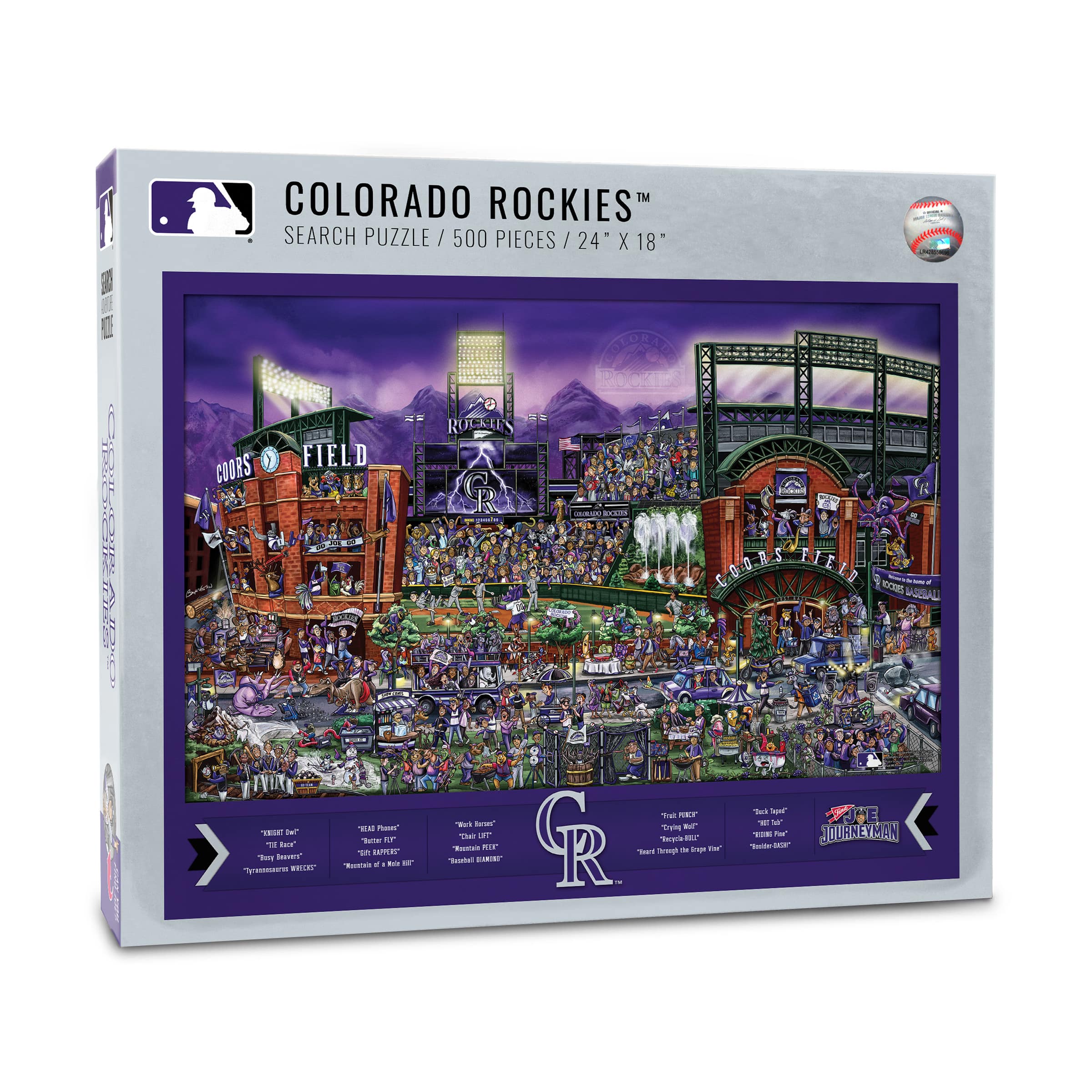 Colorado Rockies Joe Journeyman 500 Piece Puzzle | Michaels