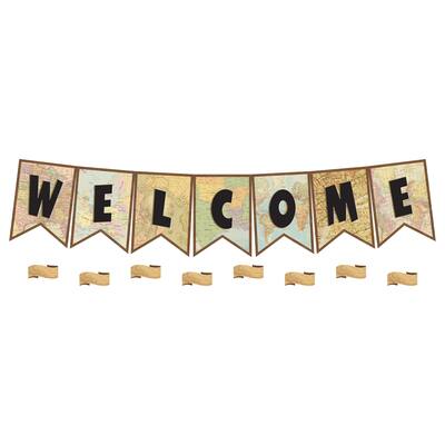 Teacher Created Resources Welcome Pennants Bulletin Board Set | Michaels