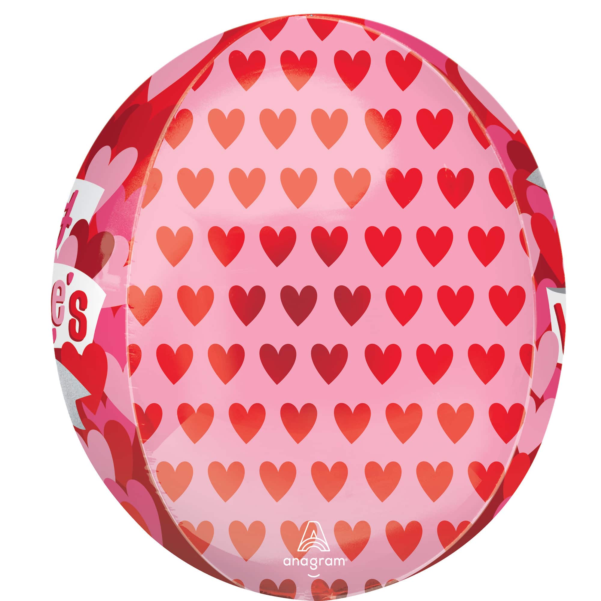 Orbz® 16" Playful Valentine Hearts Foil Balloon | Michaels