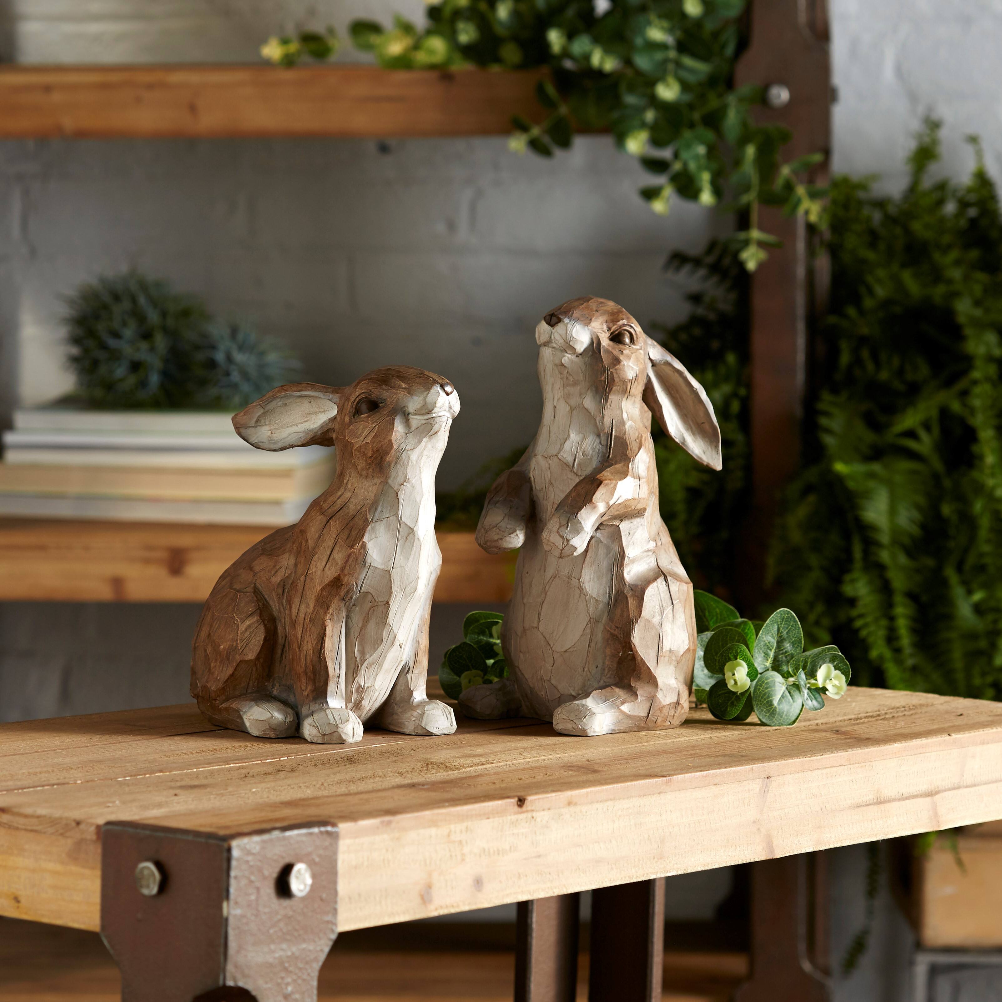Standing Rabbit Figurine Set | Michaels