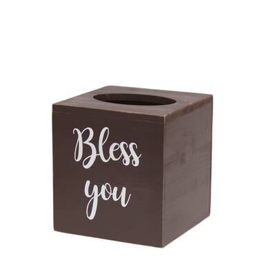 Elegant Designs Bless You Tissue Box Cover | Michaels