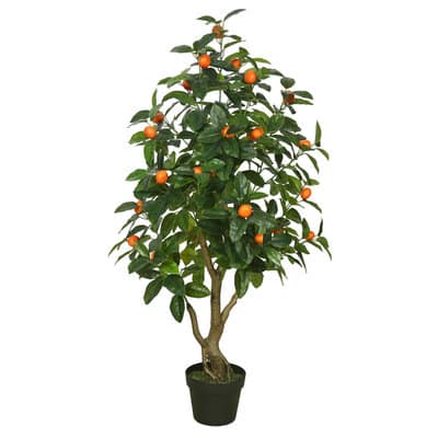 4ft. Potted Artificial Orange Tree | Michaels