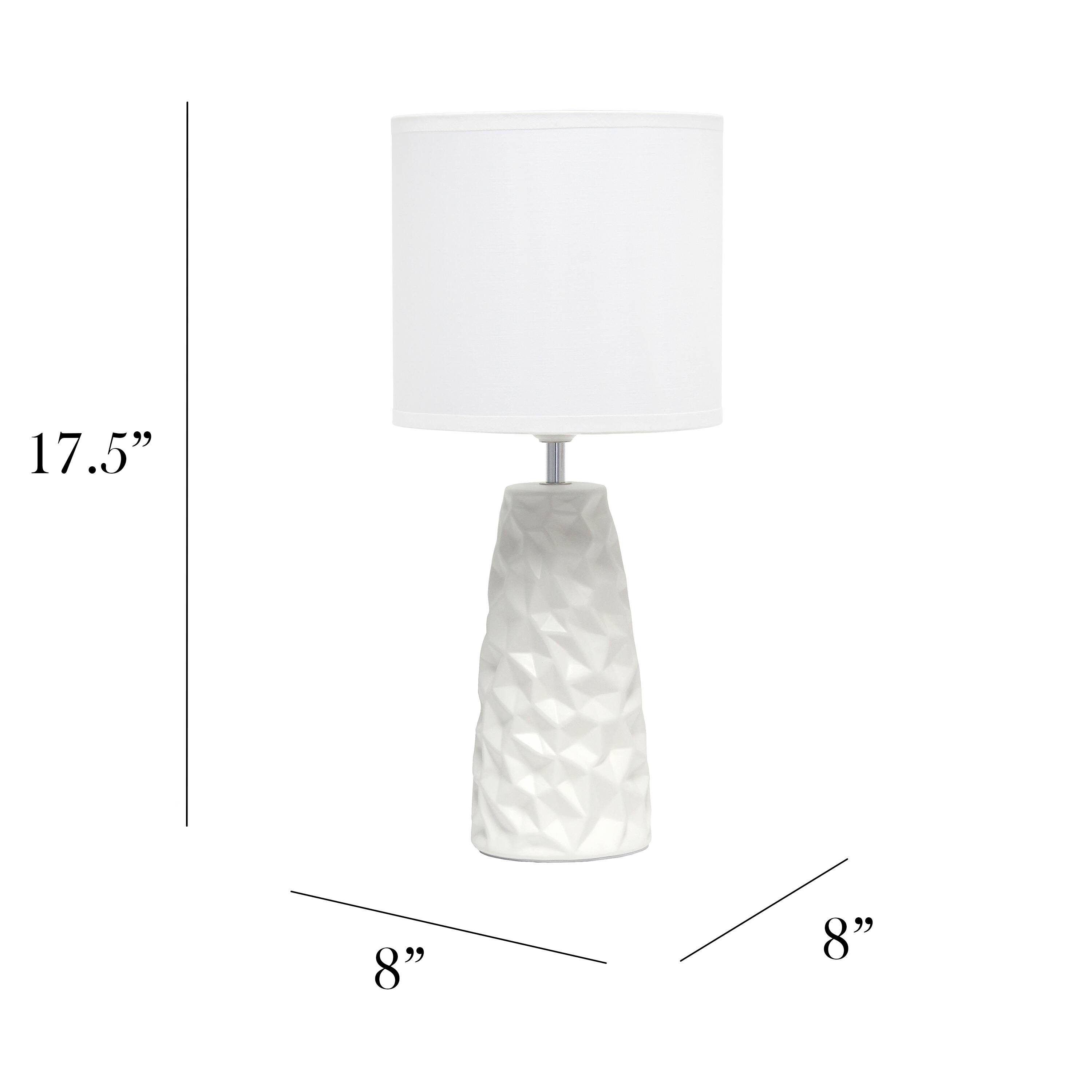 Simple Designs Sculpted Ceramic Table Lamp | Michaels