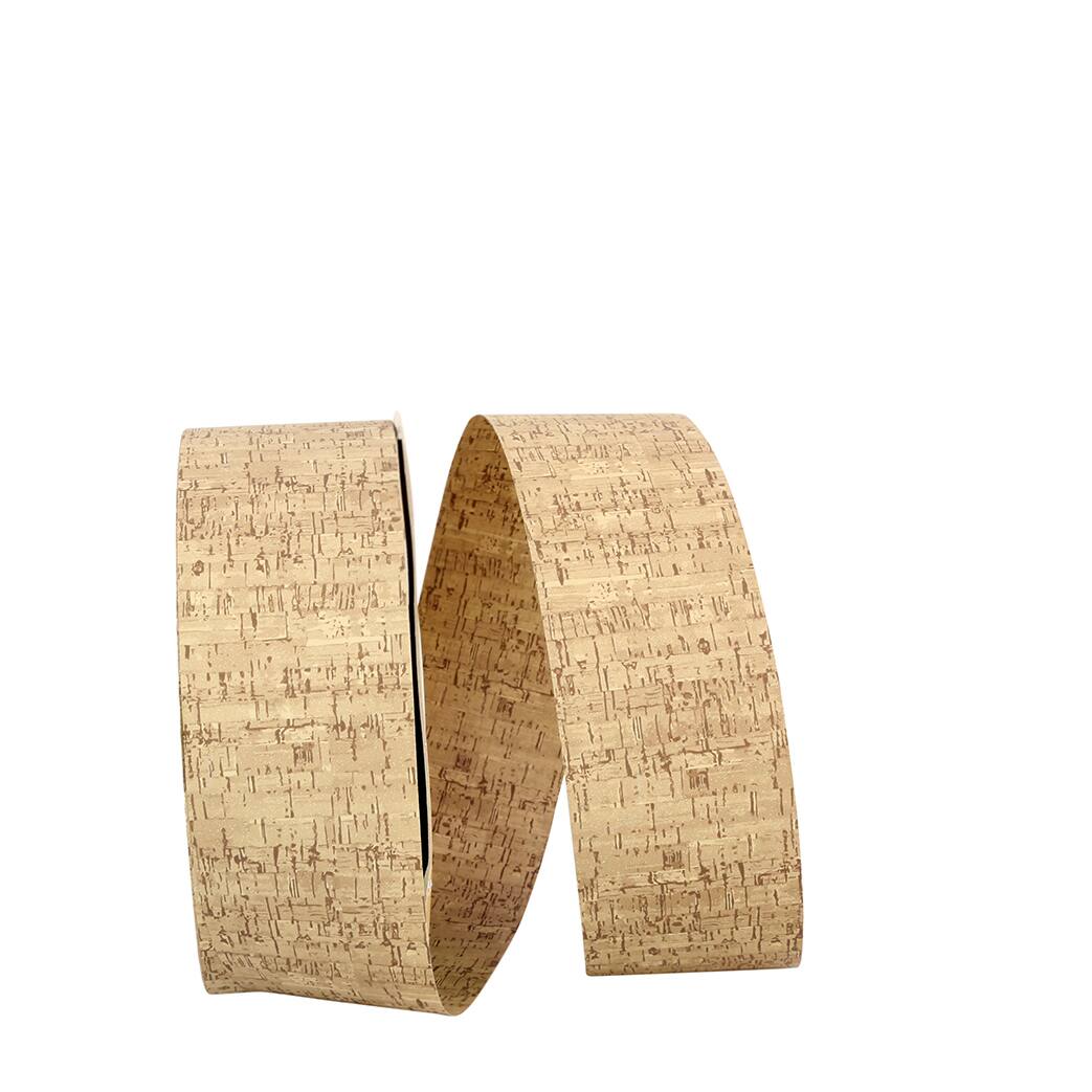 Reliant Natural Cork Plastic Ribbon | Michaels
