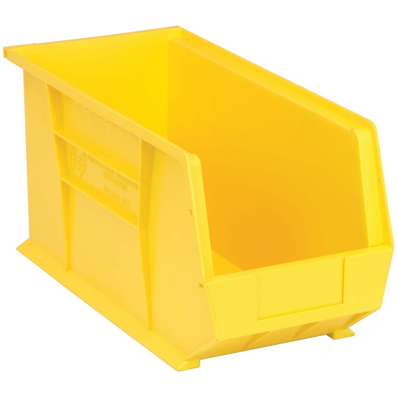 Quantum Storage Systems® Yellow ULTRA Stack & Hang Bin | Plastic ...