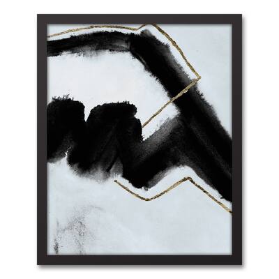 Bold Abstract 16" x 20" Black Framed Canvas | Michaels