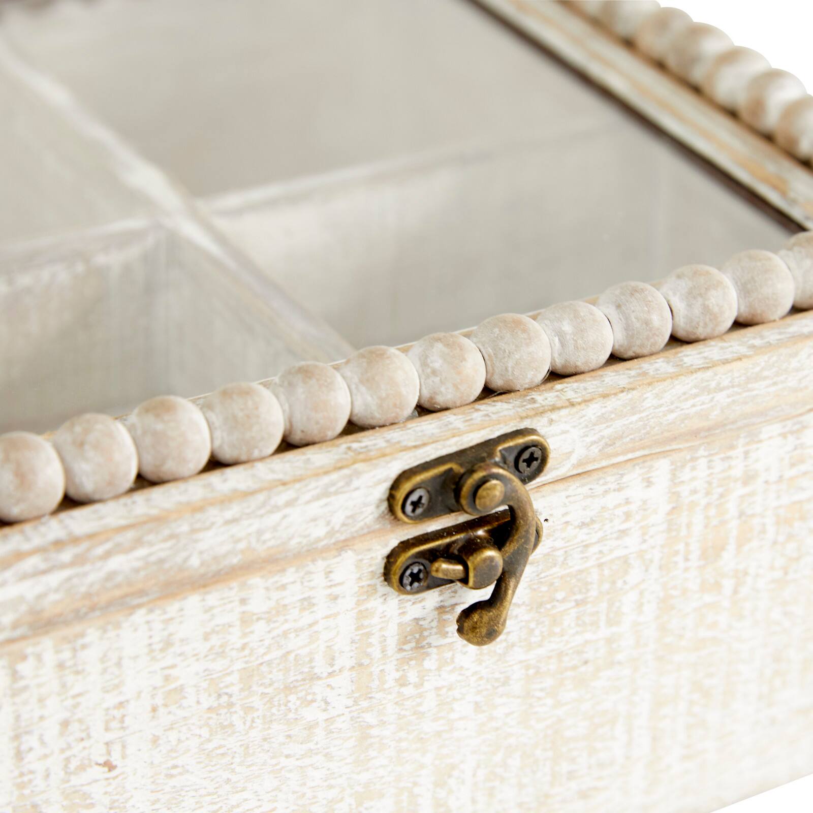 4" White Wood Farmhouse Box | Michaels