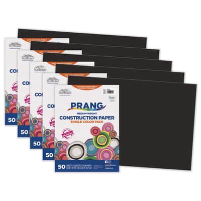 Prang® 12" x 18" Construction Paper, 5 Packs of 50 Sheets | Michaels