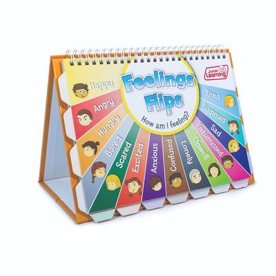 Junior Learning Feelings Flips Educational Flip Card Set Michaels