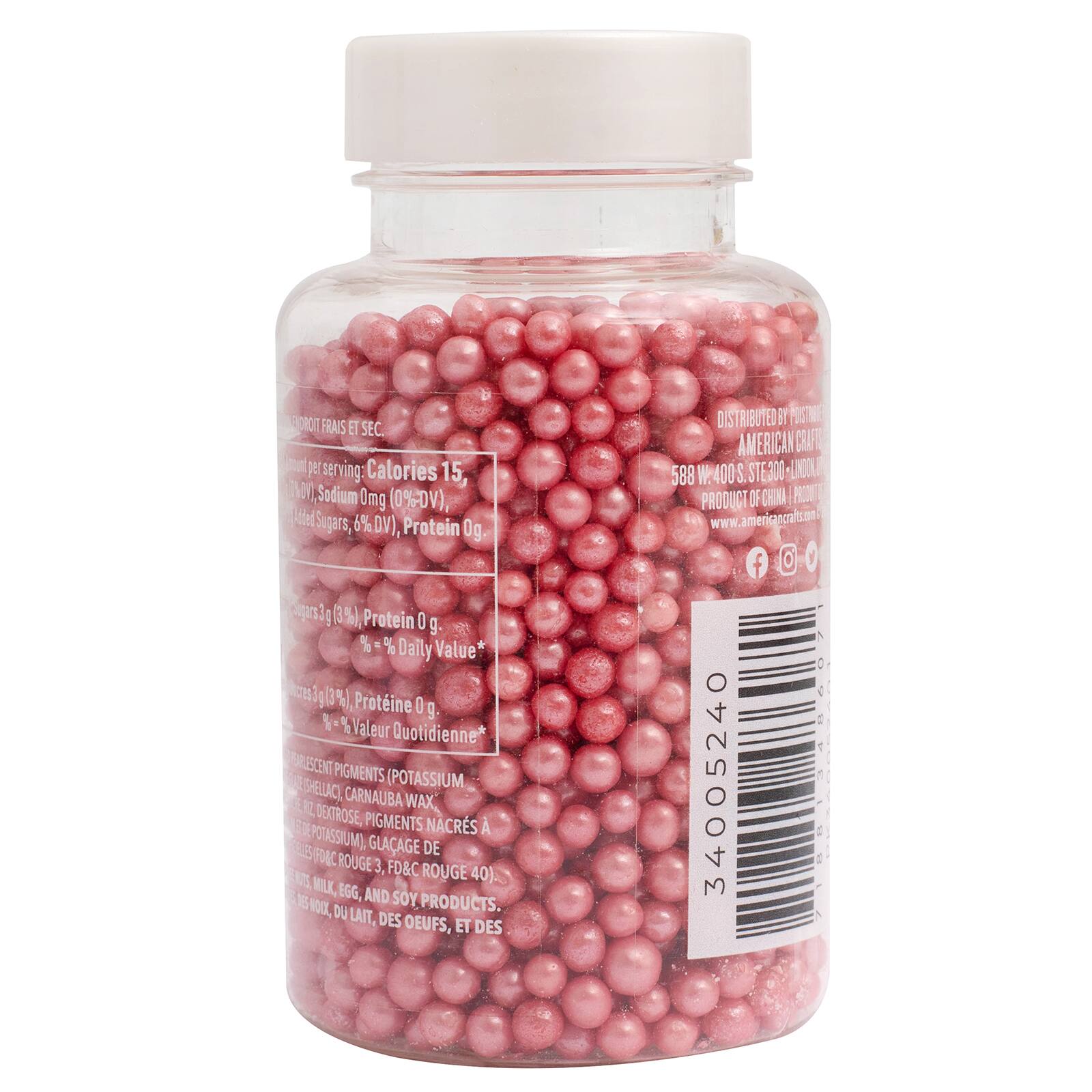 Sweet Tooth Fairy® Red Pearlized Candy Pearls | Michaels