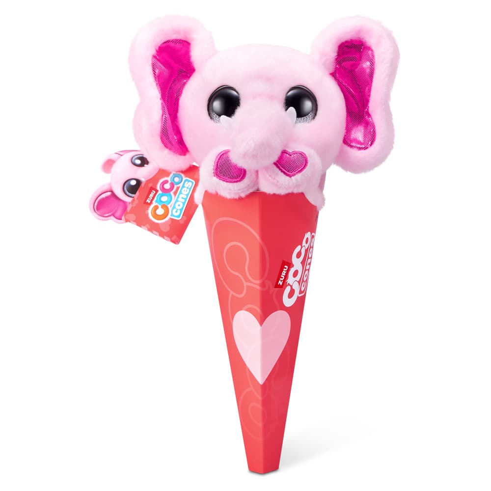 Zuru Coco Cones Summer the Elephant Valentine's Plush | Michaels