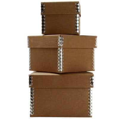 JAM Paper Natural Kraft Nesting Box Set | Michaels