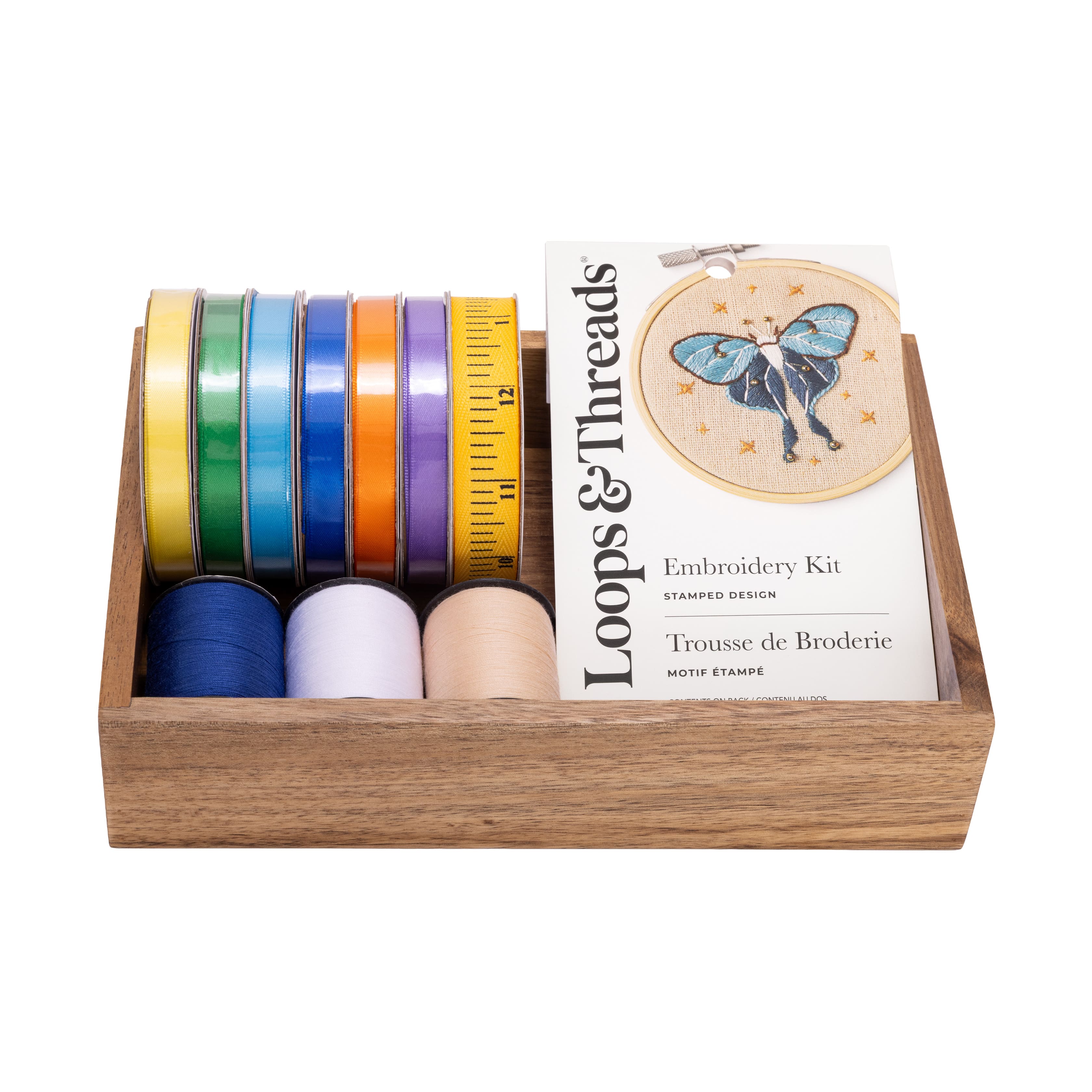 Organisateur de tiroir en bois d'acacia Seville Classics 23 x 15 x 5 cm ...