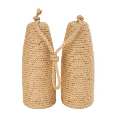 9.5" Brown Jute Buoy Coiled Rope Sculpture | Michaels