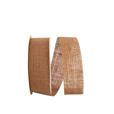 JAM Paper 1.875" x 20yd. Burlap Ribbon | Michaels