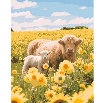 16" x 20" Sheep Paint-by-Number Kit by Artist's Loft® | Michaels