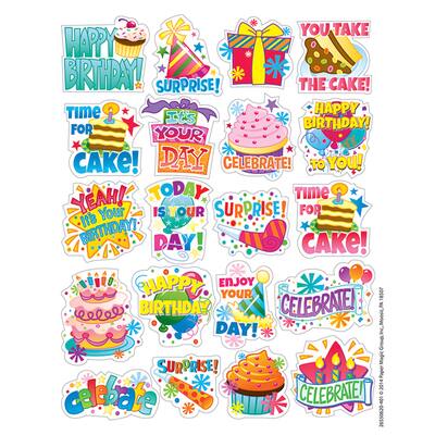 Eureka® Birthday Theme Stickers 12 Packs of 120 | Michaels