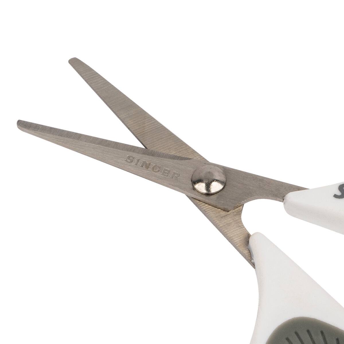 SINGER® 4" Gray Comfort Grip Craft Scissors | Michaels