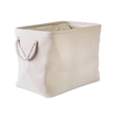 DII® Medium Variegated Rectangular Bin, Color: Cream | Michaels