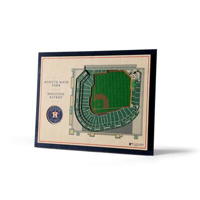 MLB Team 5-Layer StadiumView Wall Art, Color: Houston Astros | Michaels