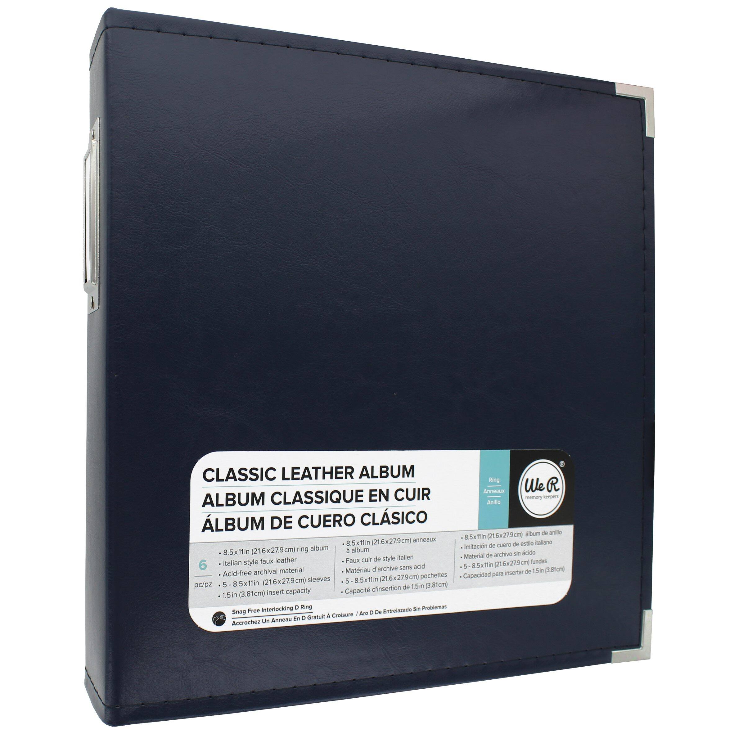 We R Memory Keepers® Classic Leather D-Ring Album | D-Ring Albums ...