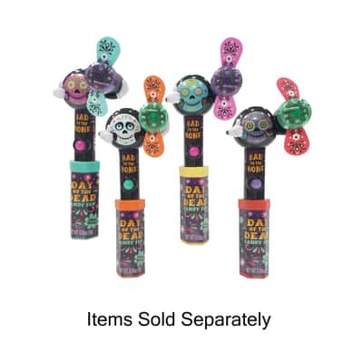 Assorted Day of the Dead Light Up Candy Fan | Michaels