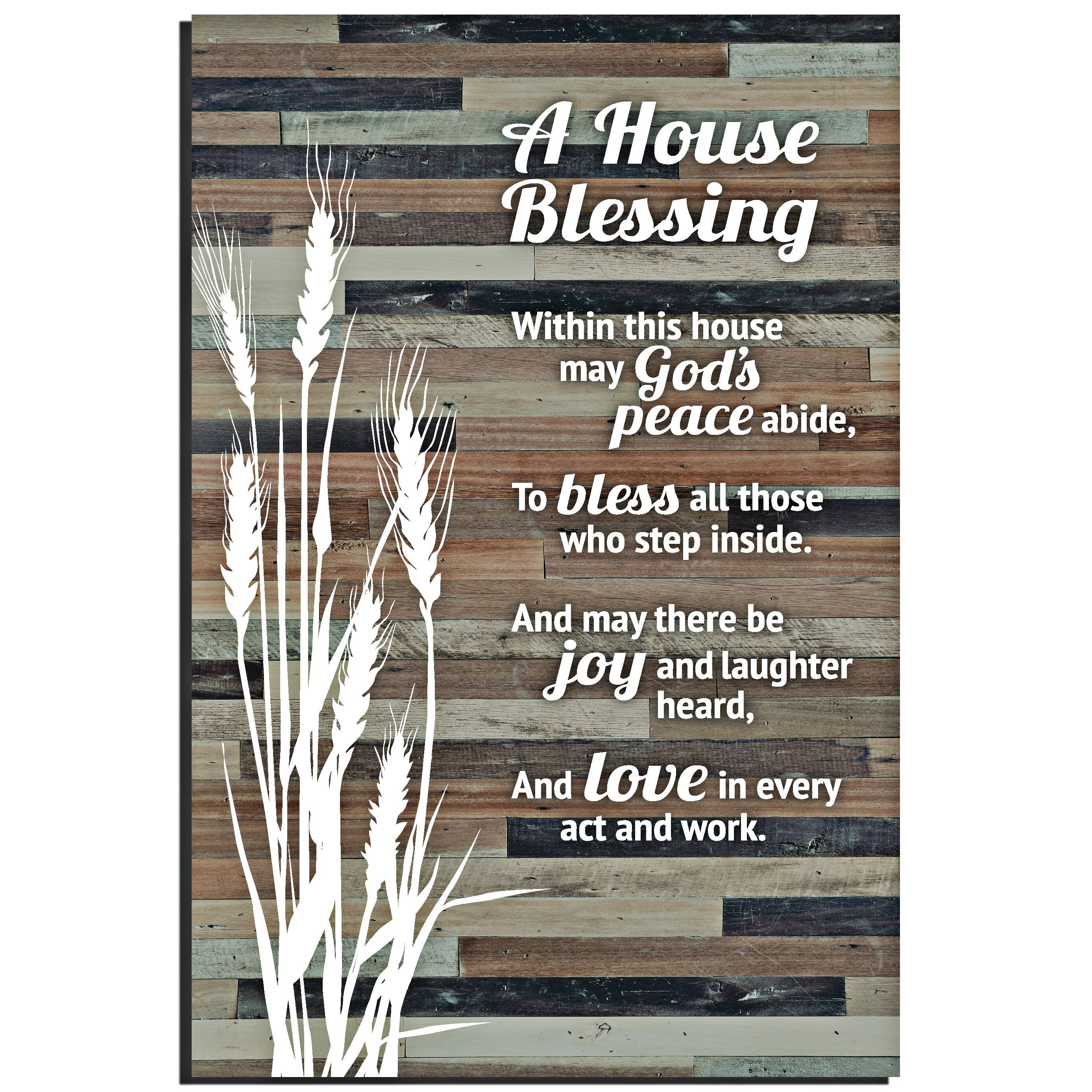 House Blessing Wood Plaque Easel | Michaels