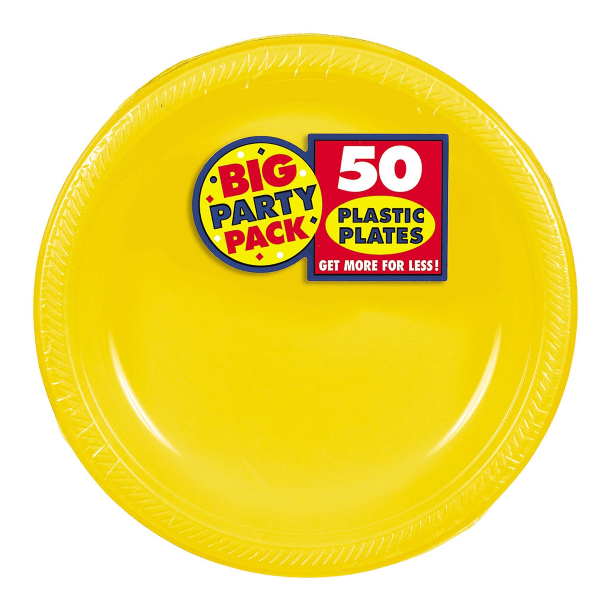 7" Round Plastic Plates, 100ct. | Michaels