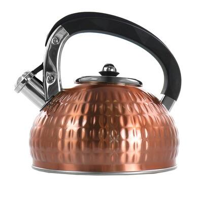 MegaChef 3L Copper Stovetop Whistling Kettle | Michaels