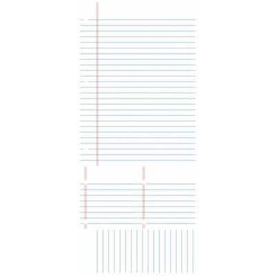 RoomMates Notebook Paper Dry Erase Peel & Stick Giant Decals | Michaels