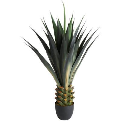 4ft. Agave Artificial Tree with Black Pot | Michaels