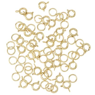 7mm Spring Ring Clasps, 36ct. by Bead Landing™ | Michaels