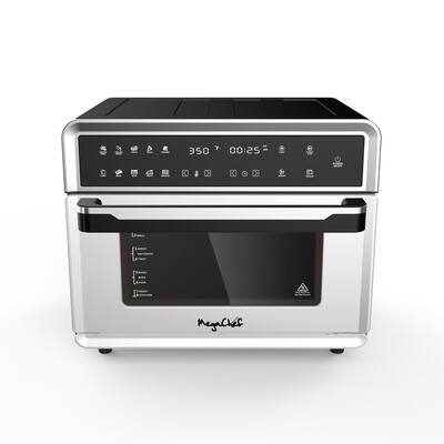 MegaChef White 10 in 1 Electronic Multifunction 360 Degree Hot Air ...