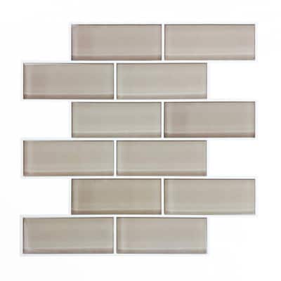 RoomMates Taupe Seaglass Peel & Stick StickTiles | Michaels