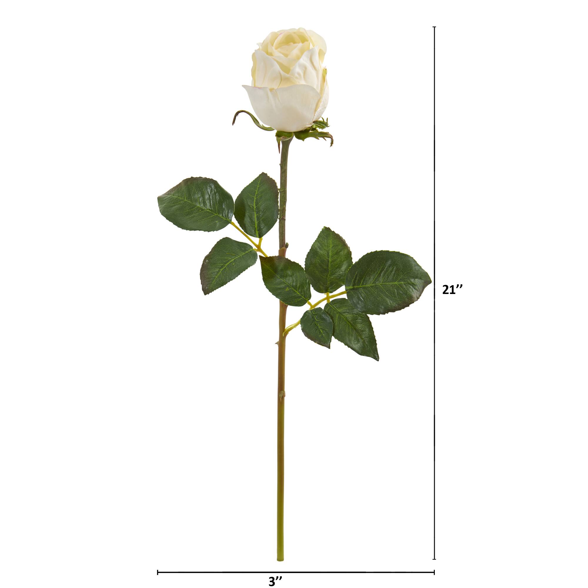 Rose Bud Artificial Flower Stem, 6ct. | Michaels