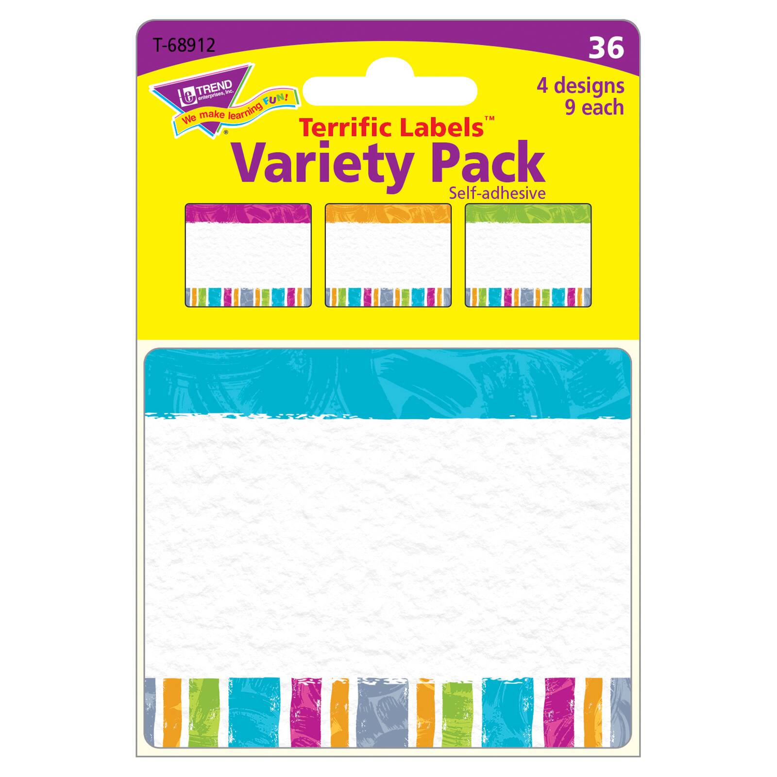 Trend Enterprises® Color Harmony Stripes Terrific Labels™, 36ct. | Michaels