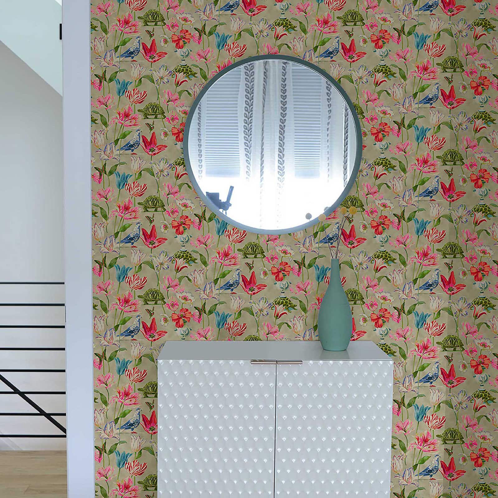 Harrison Howard Enchanted Garden Peel & Stick Wallpaper, Color ...