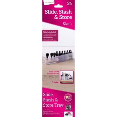 Totally-Tiffany™ Slide, Stash & Store Tray, 3ct. | Michaels