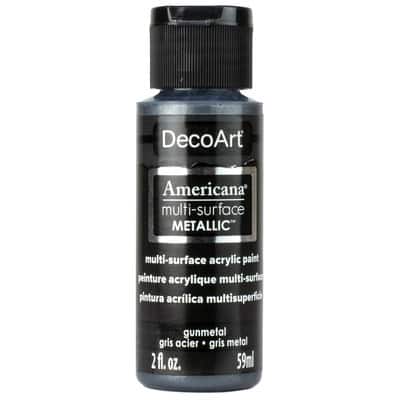 Americana® Multi-Surface Metallic™ Paint, 2 oz. | Michaels