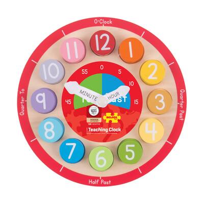 Wooden Teaching Clock | Michaels