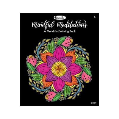 Crayola® Mindful Meditations Mandala Coloring Book | Michaels