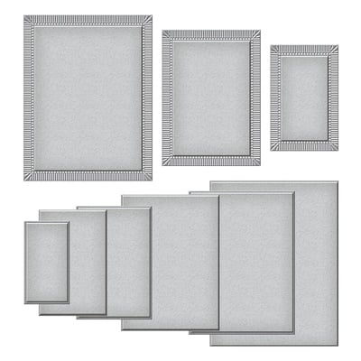 Spellbinders® Becca Feeken Fluted Classics Rectangles Etched Dies ...