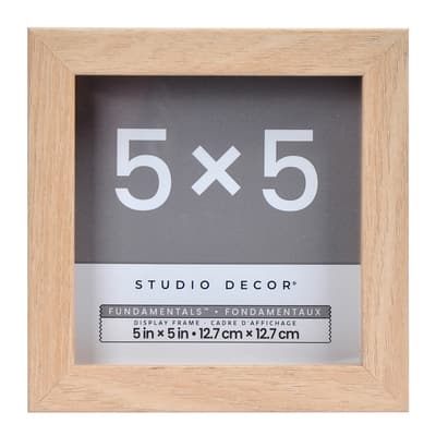 Fundamentals™ 5" x 5" Display Frame by Studio Décor® | Michaels