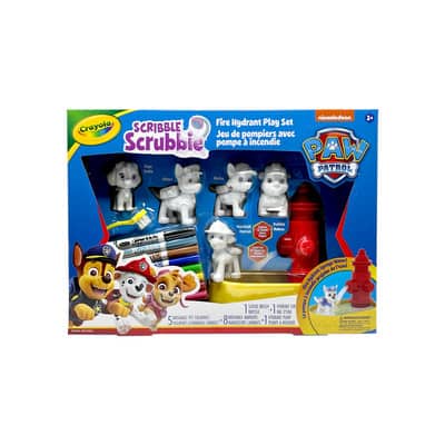 Crayola® PAW Patrol™ Scribble Scrubbie Fire Hydrant Play Set | Michaels